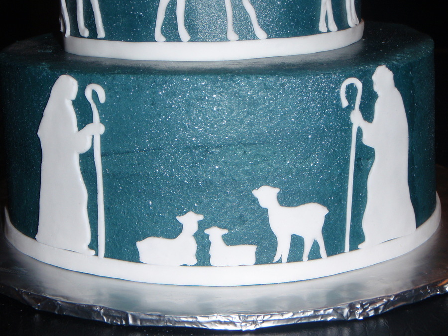 Nativity Cake - CakeCentral.com