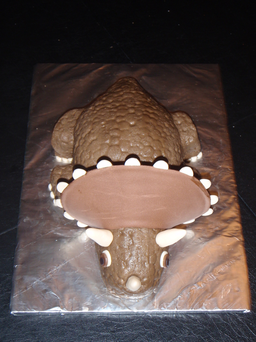 Triceratops Cake - CakeCentral.com
