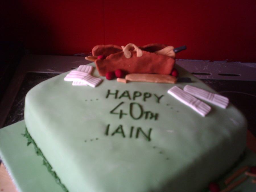 Cricket Cake - CakeCentral.com
