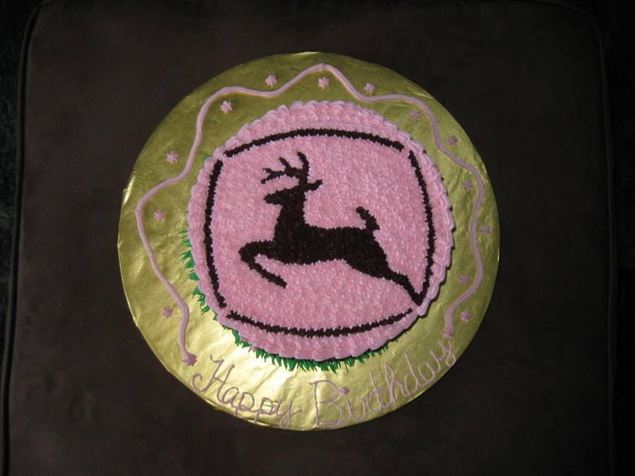 Pink John Deere - CakeCentral.com
