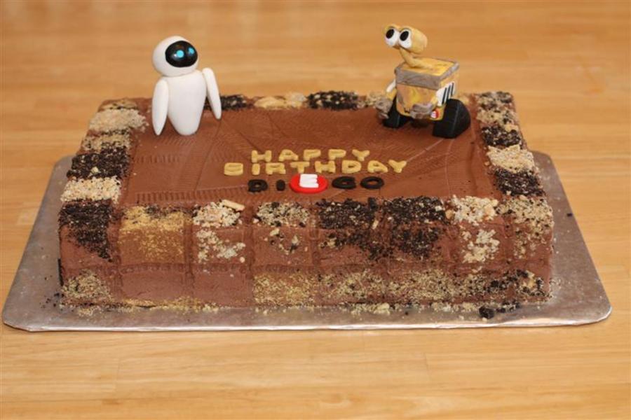 Wall-E Cake - CakeCentral.com