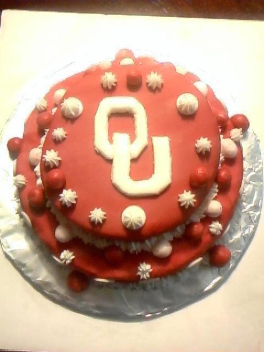 Oklahoma University Birthday Cake - CakeCentral.com