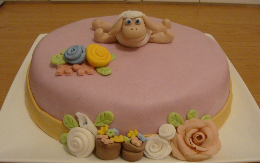 Sheep Cake - CakeCentral.com
