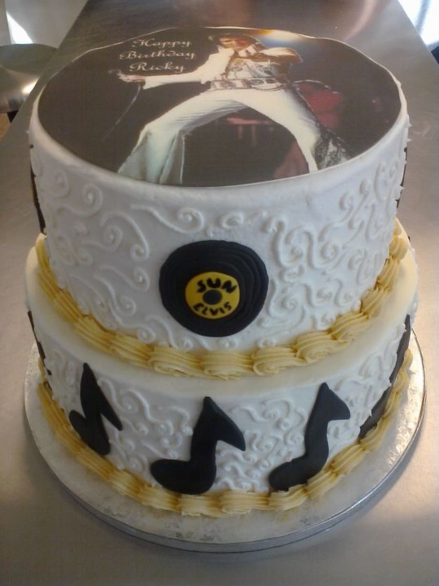 Elvis Cake - CakeCentral.com