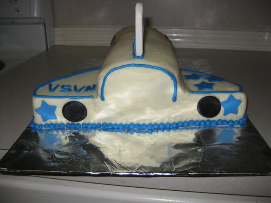 Space Shuttle Cake - CakeCentral.com
