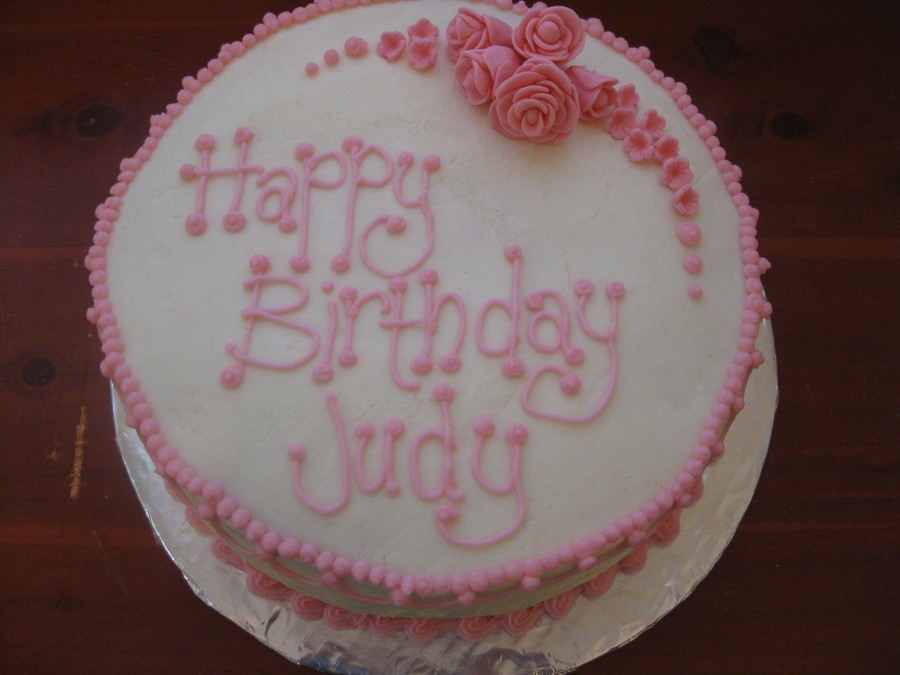 Happy Birthday Judy! - CakeCentral.com