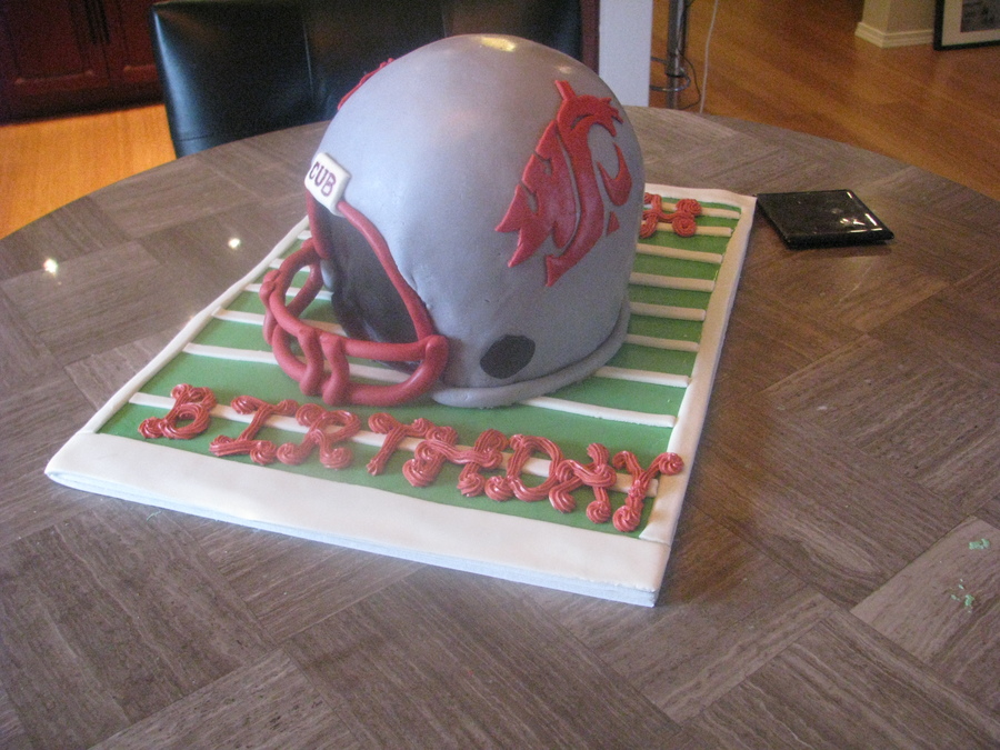 Wsu Birthday Cake - CakeCentral.com