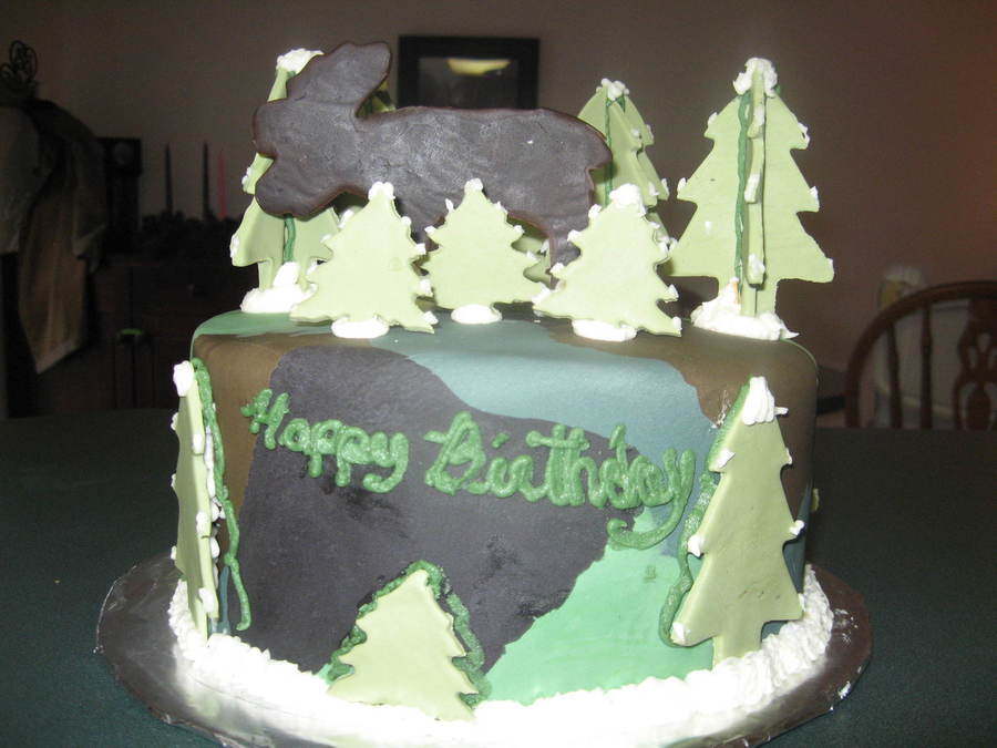 Camo Cake - CakeCentral.com