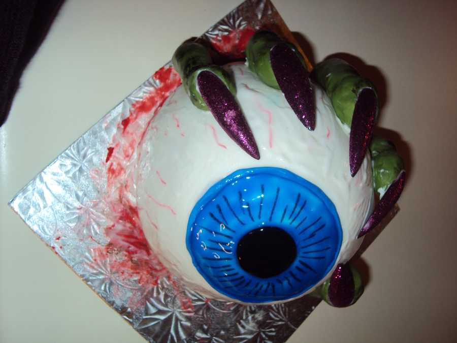 Eye Ball Cake - CakeCentral.com
