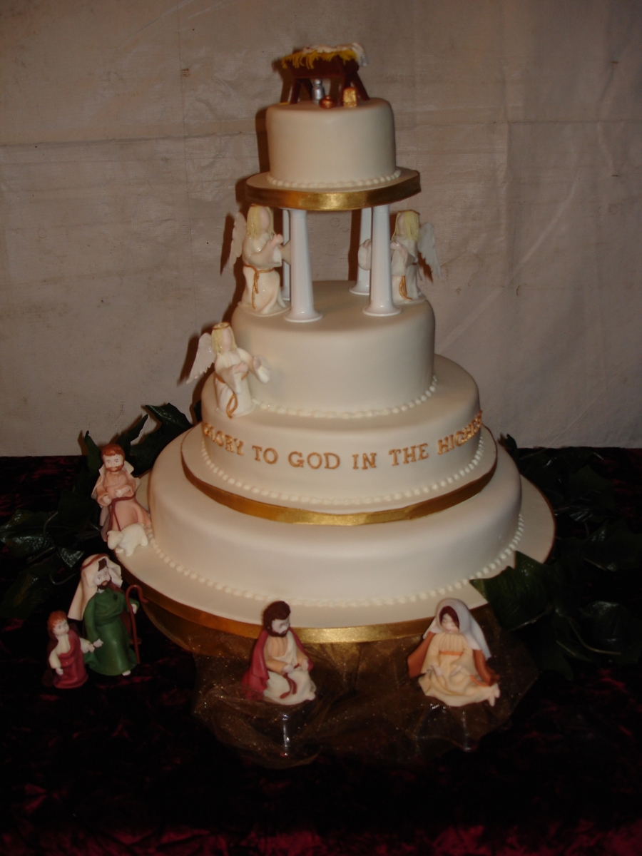 Nativity Cake - CakeCentral.com