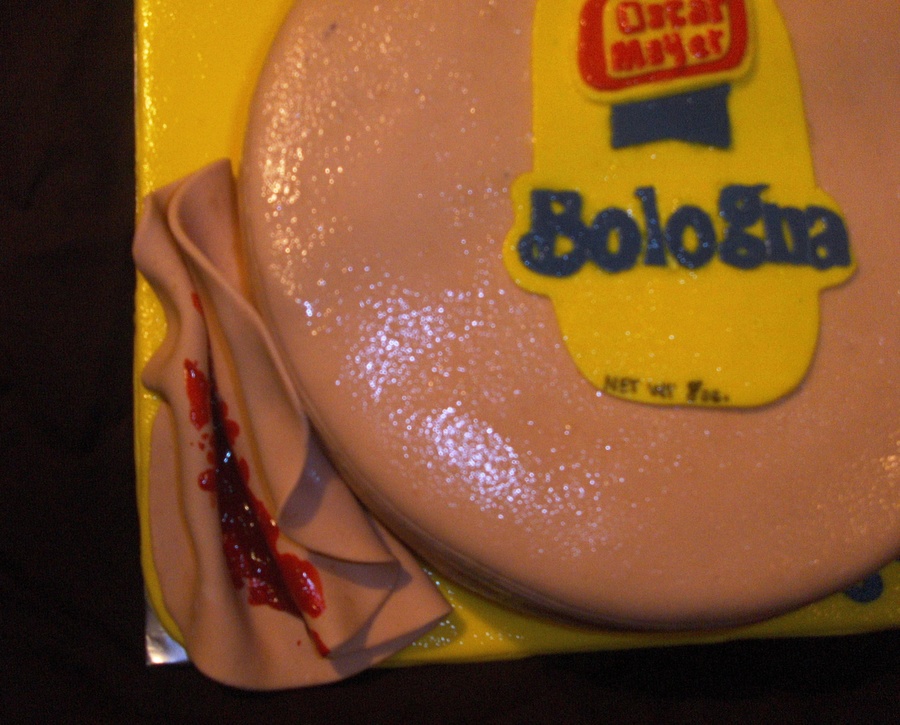 Oscar Mayer Bologna Cake - CakeCentral.com