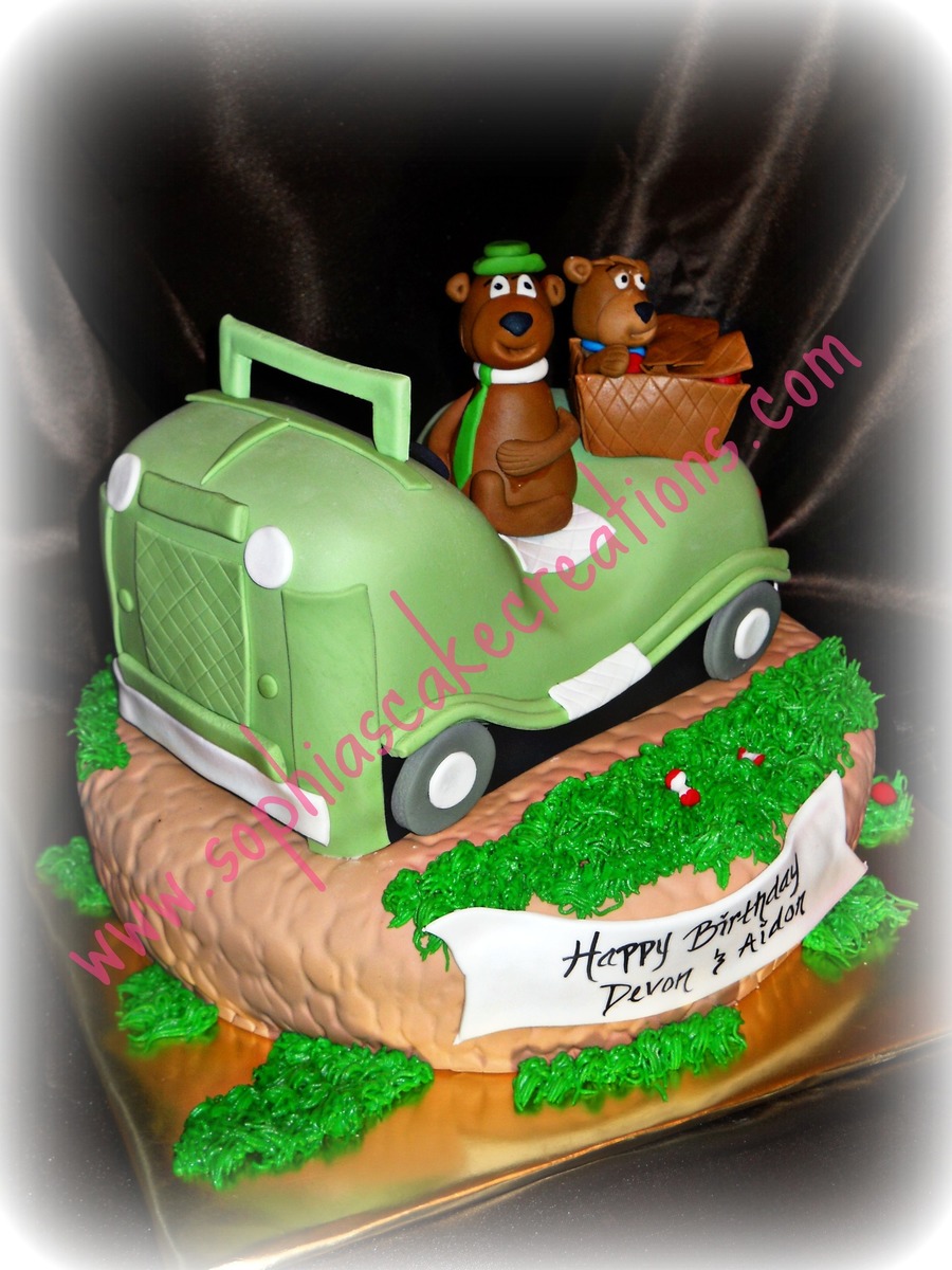 Yogi Bear And Boo Boo Picnic - CakeCentral.com