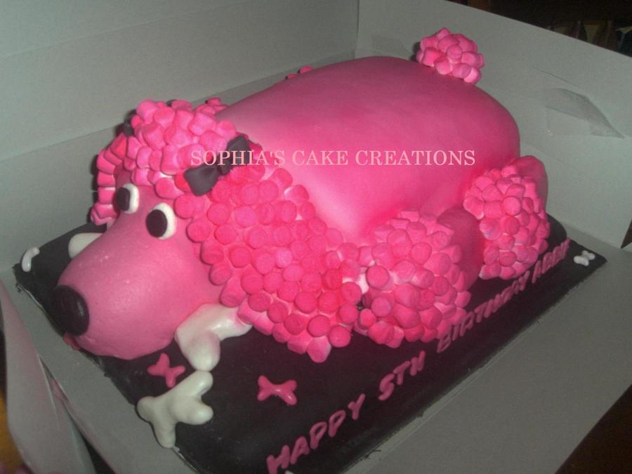Poodle Cake - CakeCentral.com