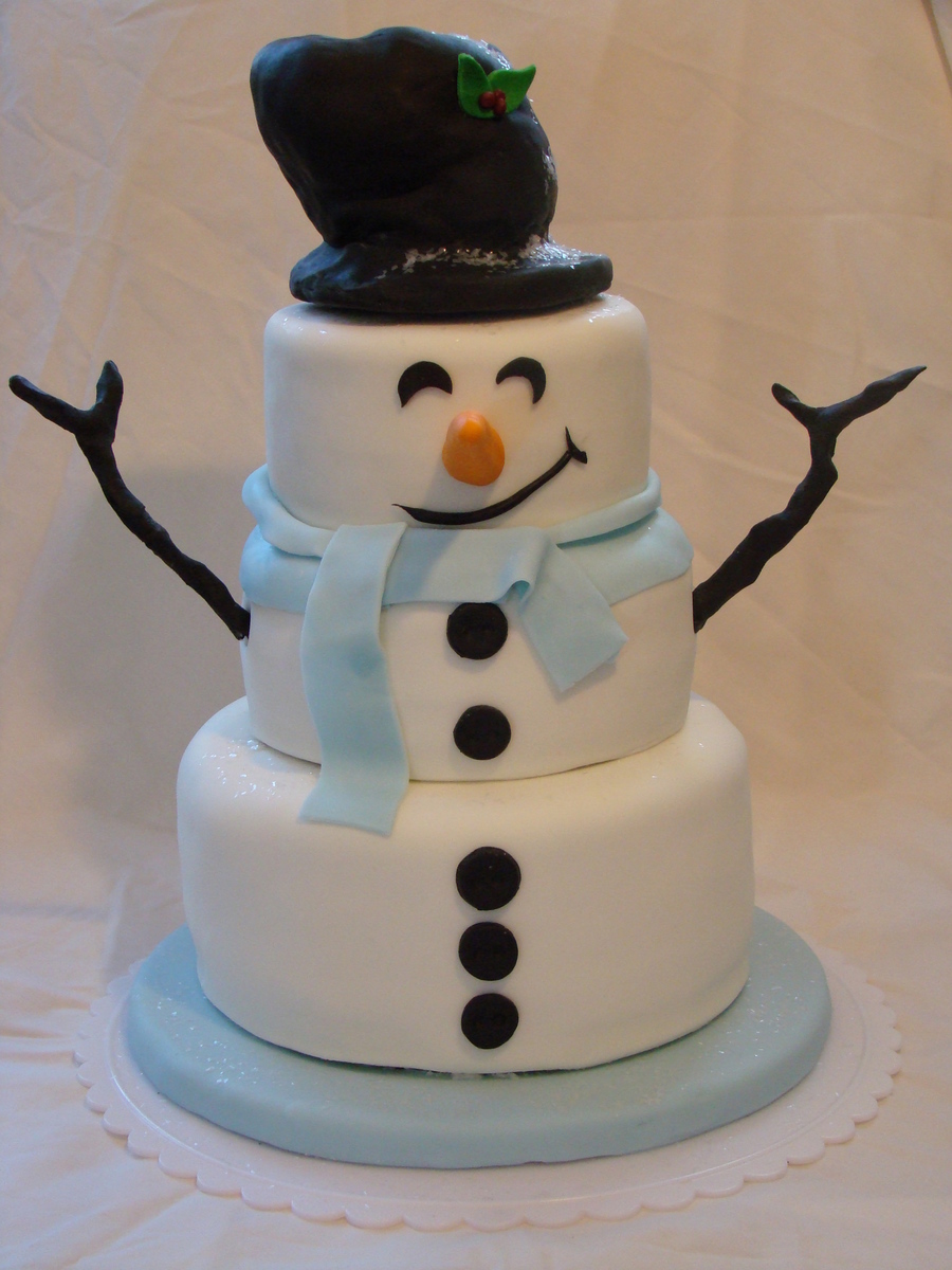 Snowman - CakeCentral.com