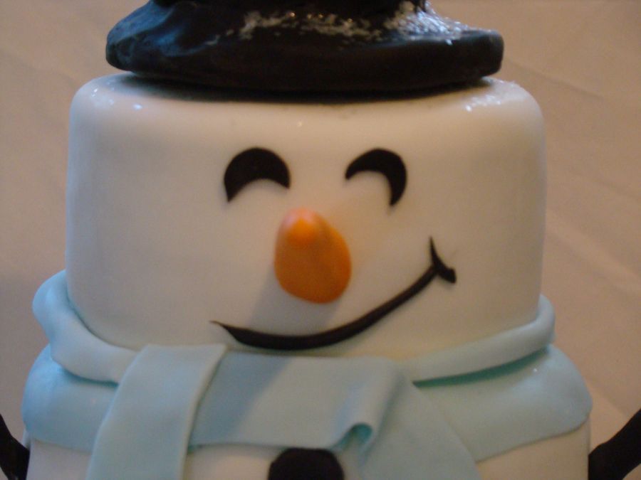 Snowman - CakeCentral.com