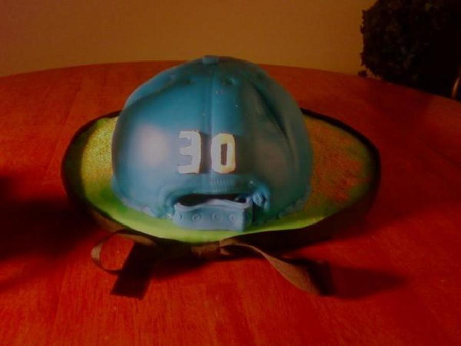 Baseball Cap Birthday Cake - CakeCentral.com