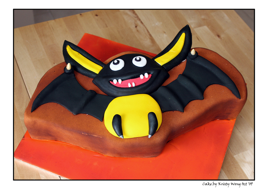Bat Cake For A 21St Birthday - CakeCentral.com