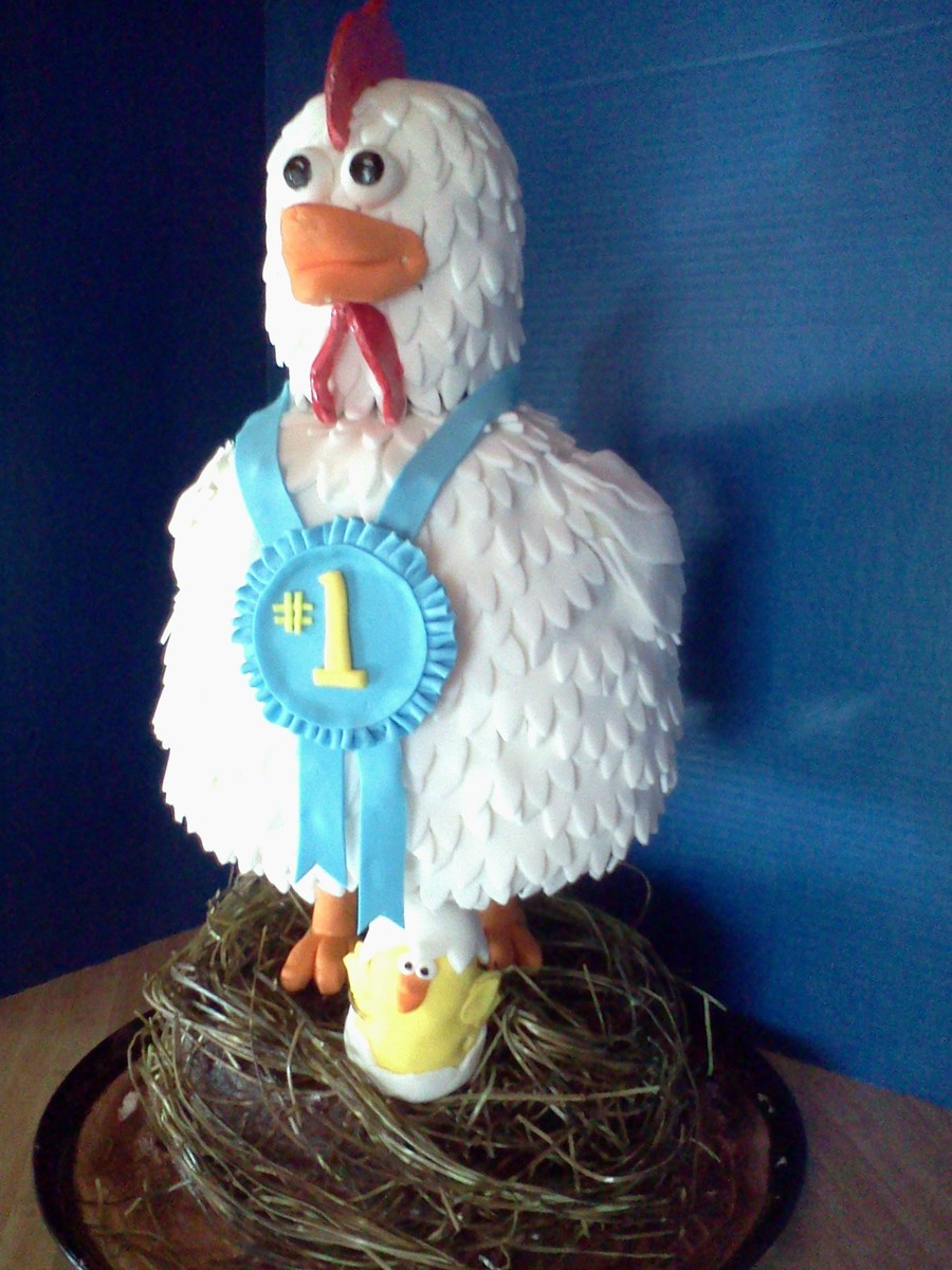 Big Chicken - CakeCentral.com