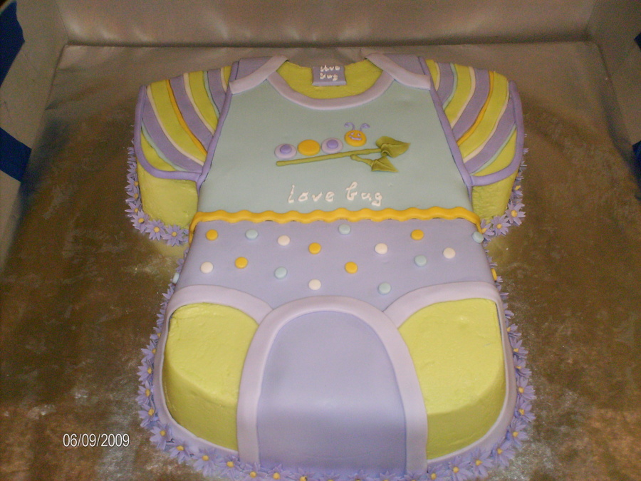 Onesie Cake - CakeCentral.com