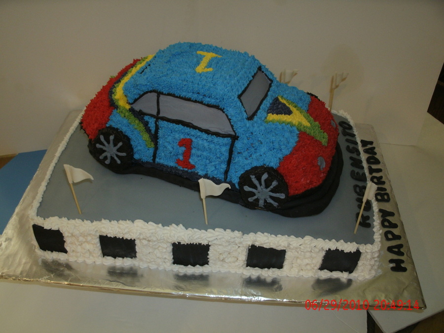 Sports Cruiser Funny Cake - CakeCentral.com