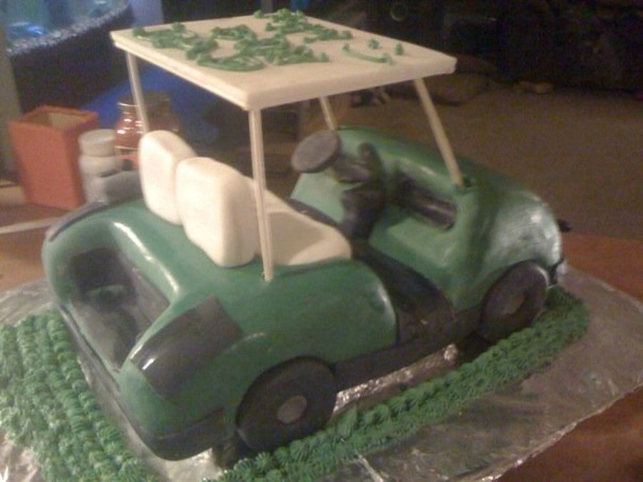 Golf Cart Cake - CakeCentral.com
