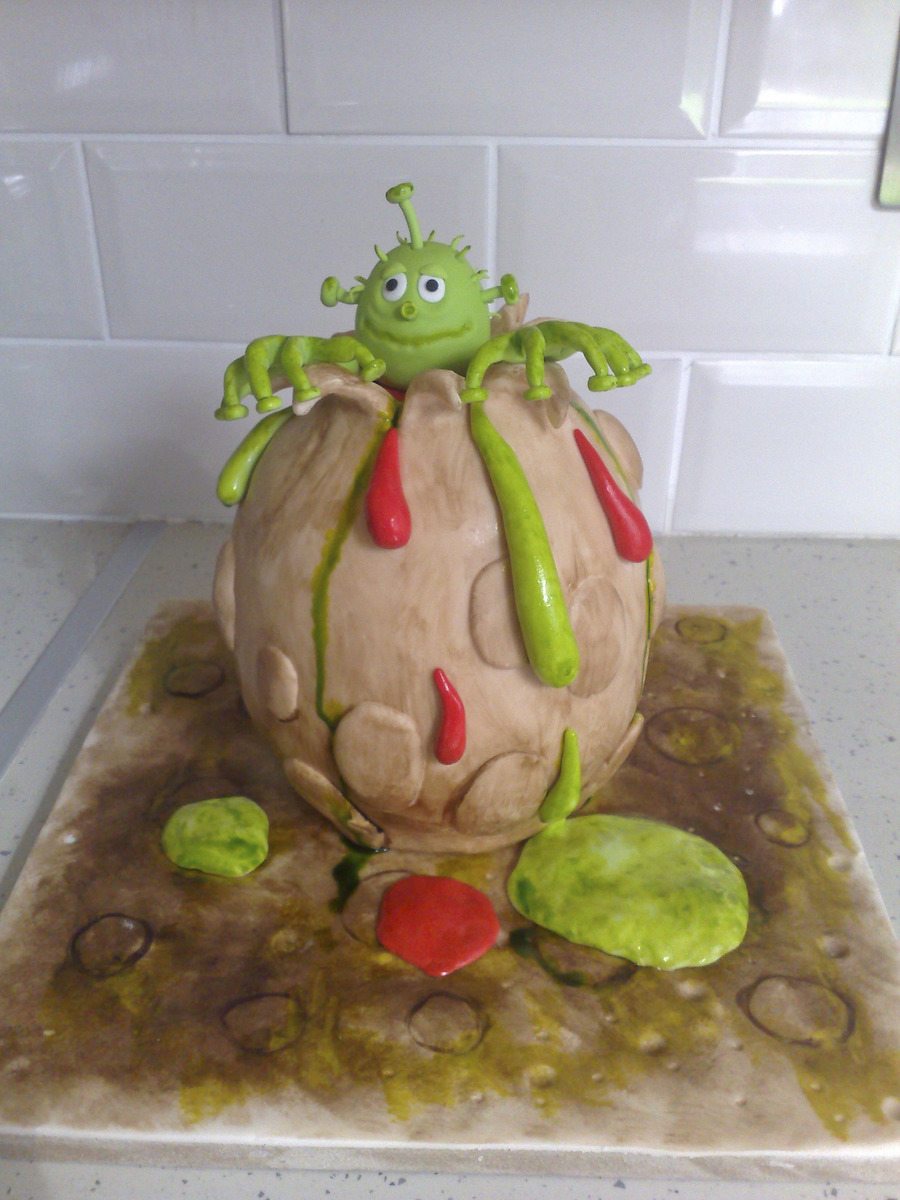 Alien Cake - CakeCentral.com