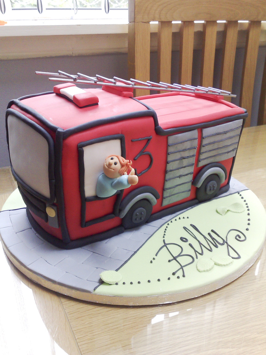 Fire Engine - CakeCentral.com