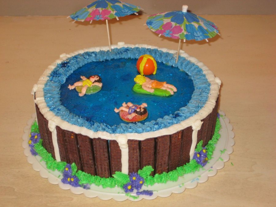 Swimming Pool - CakeCentral.com