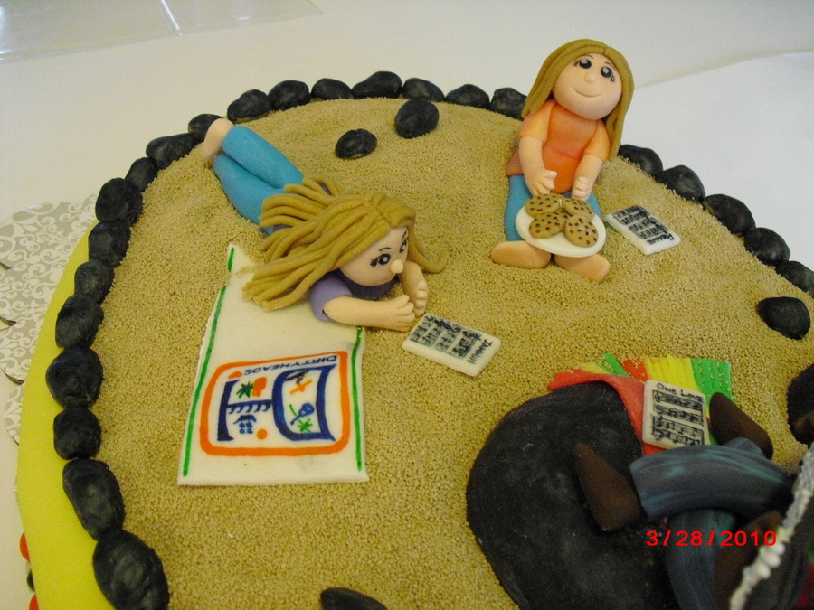Reggae Birthday Cake - CakeCentral.com