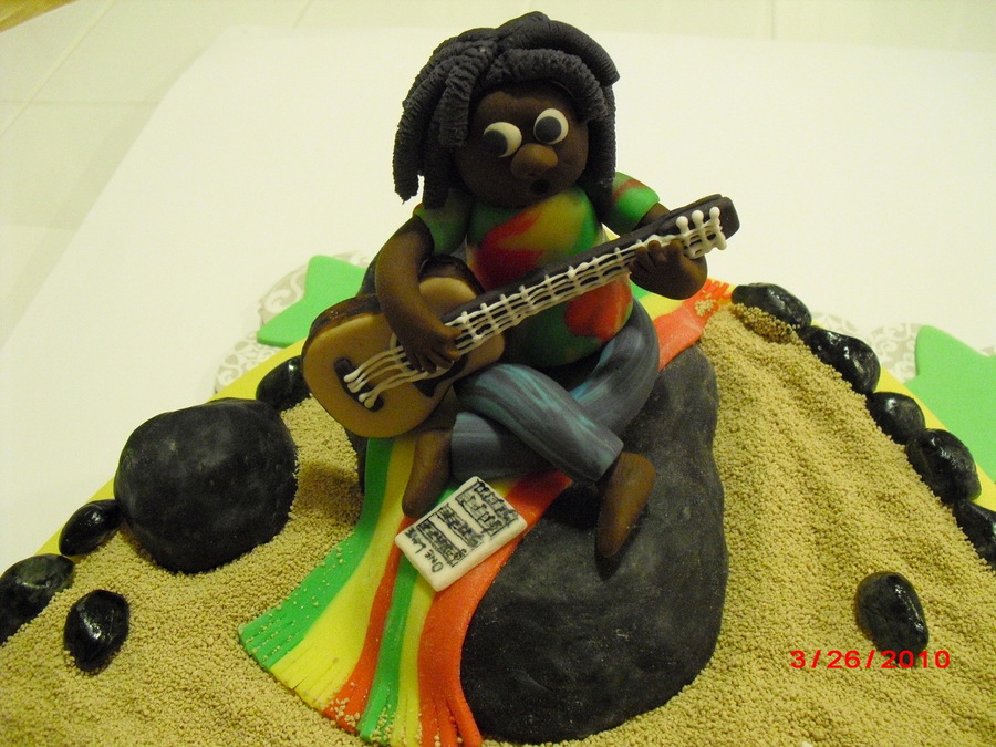Reggae Birthday Cake - CakeCentral.com