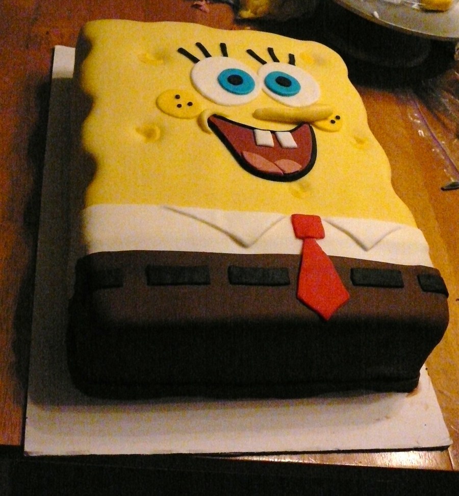 Sponge Bob Cake - CakeCentral.com