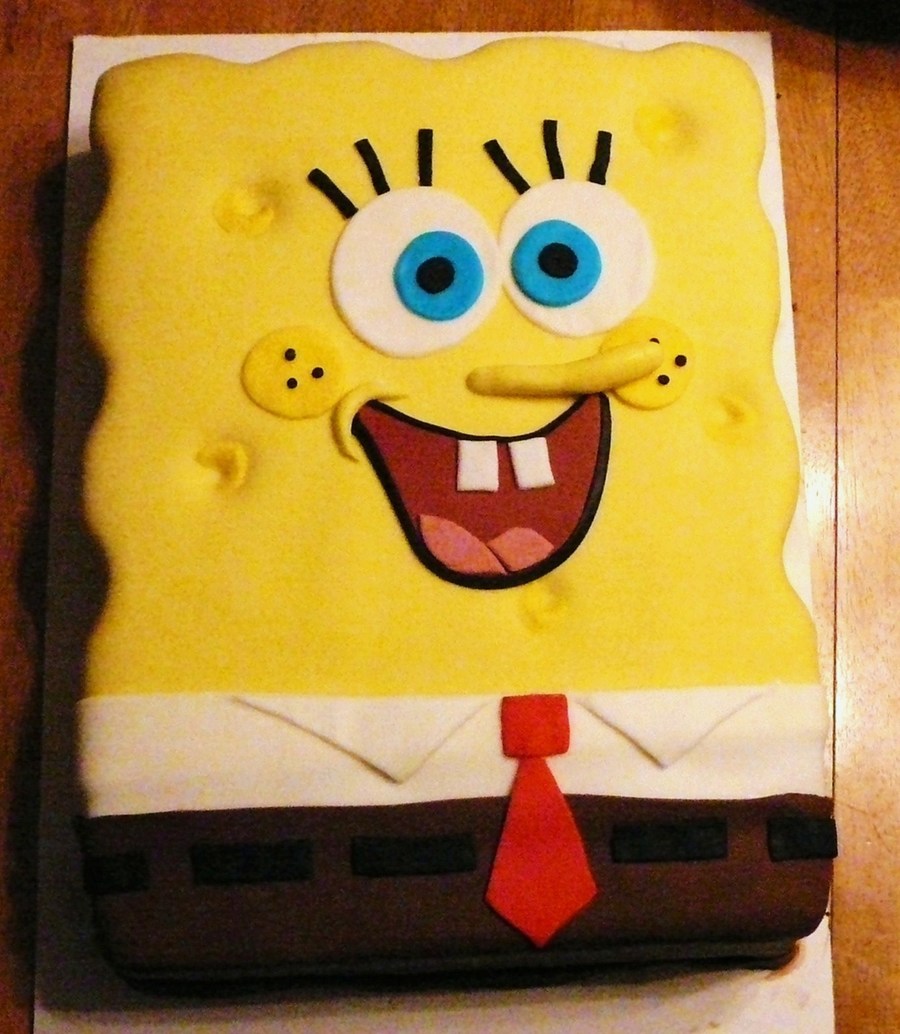 Sponge Bob Cake - CakeCentral.com