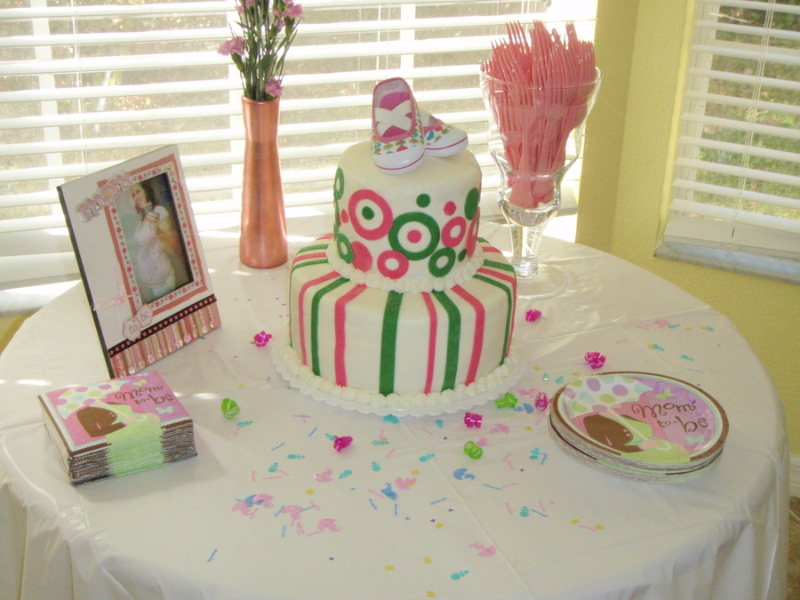 First Baby Shower Cake - CakeCentral.com