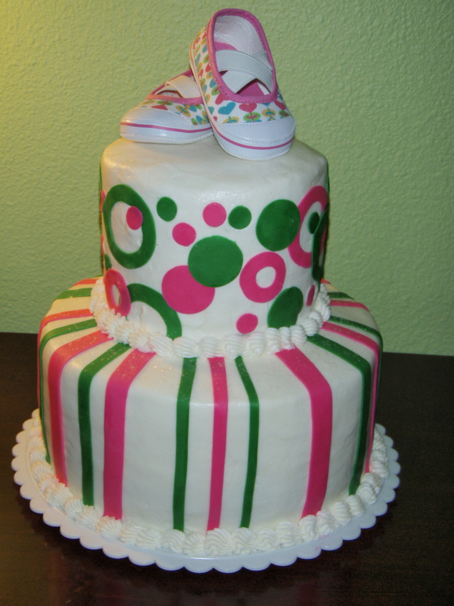 First Baby Shower Cake - CakeCentral.com