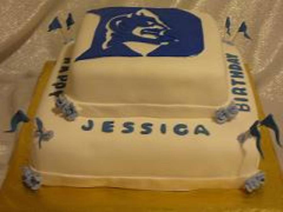 Blue Devil Cake - CakeCentral.com