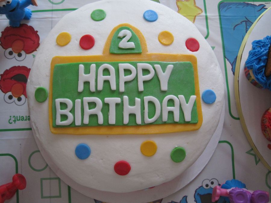 Sesame Street Birthday - CakeCentral.com
