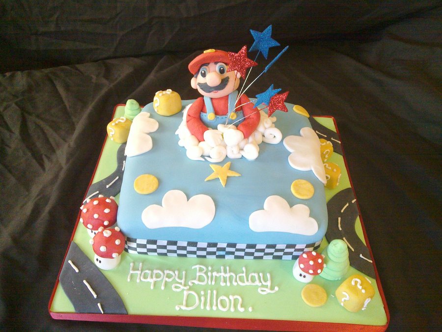 Super Mario Cart Cake - CakeCentral.com