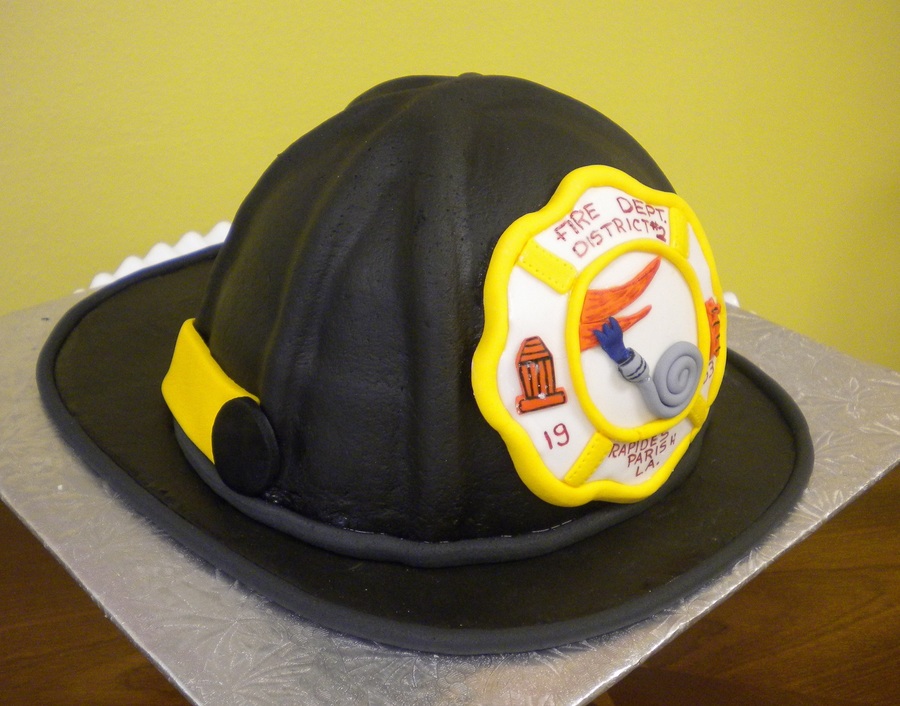 Firefighter Helmet - CakeCentral.com