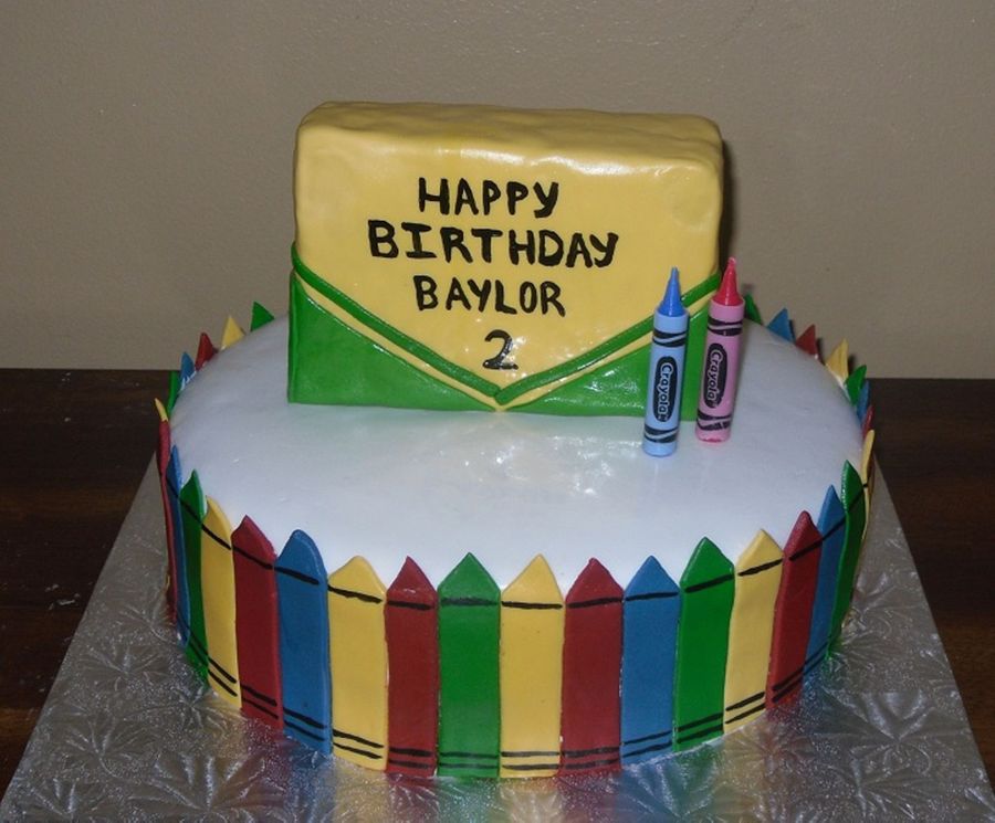 Crayon Cake - CakeCentral.com