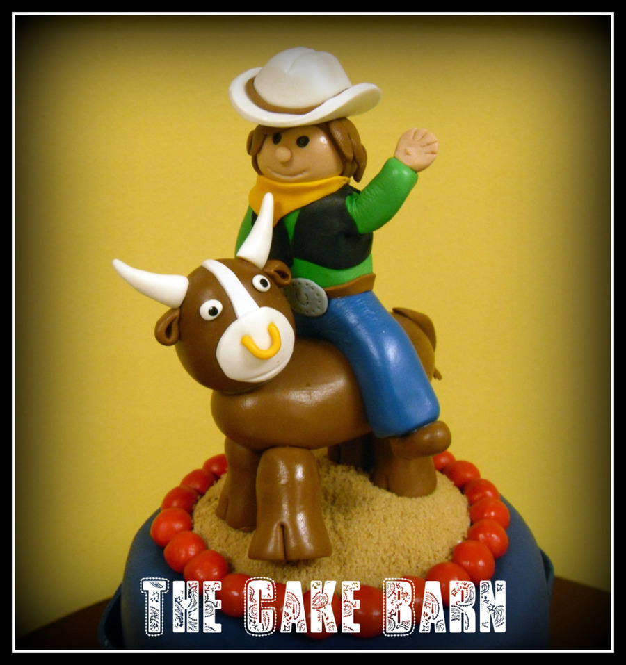 Bull Rider Cake - CakeCentral.com