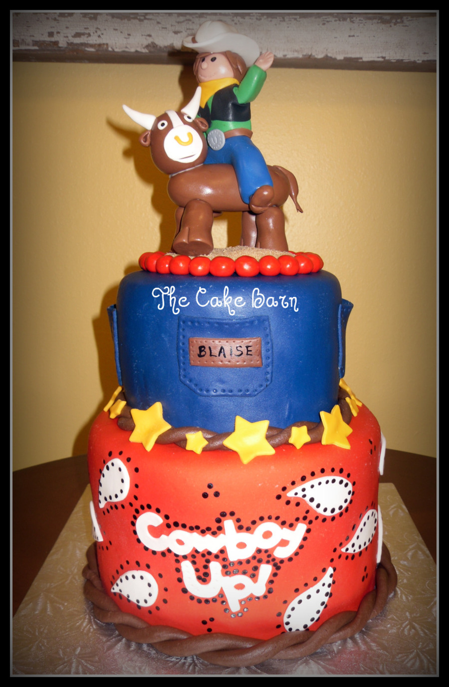 Bull Rider Cake - CakeCentral.com