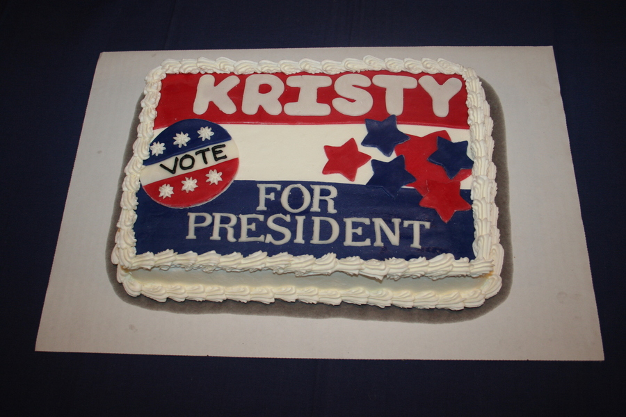 Presidential Election Birthday Cake - CakeCentral.com