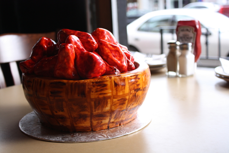 Chicken Wing Cake - CakeCentral.com