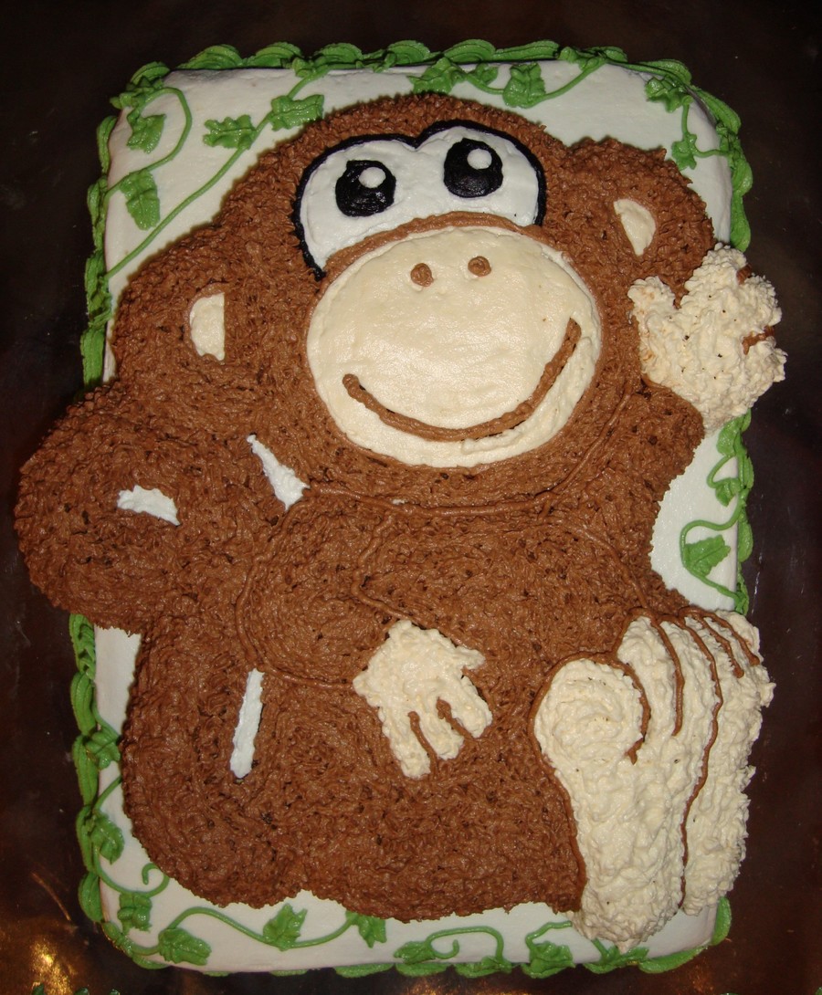 Monkey Cake - CakeCentral.com