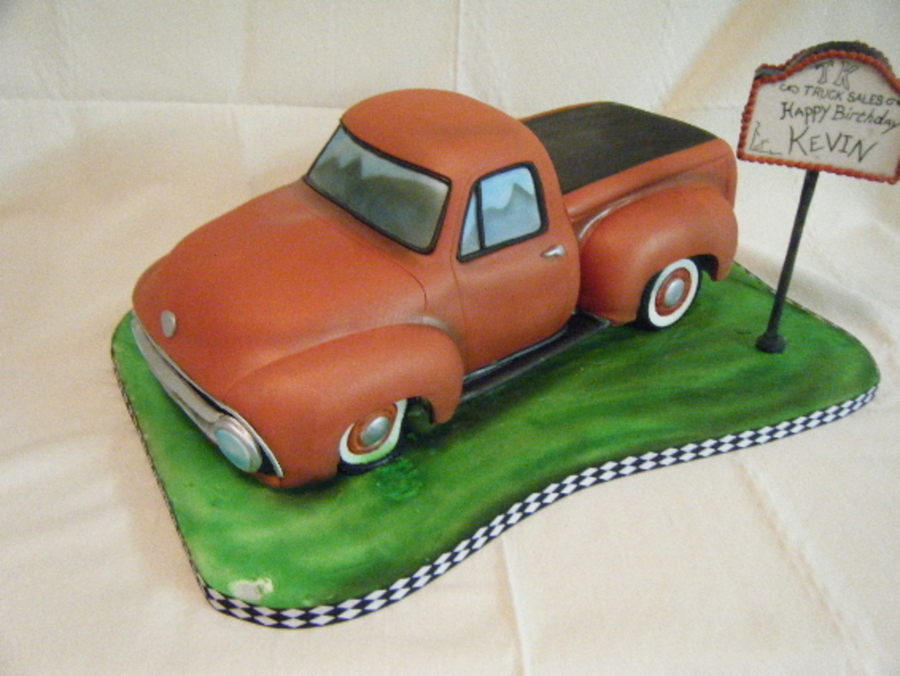 Lil Red Truck - CakeCentral.com