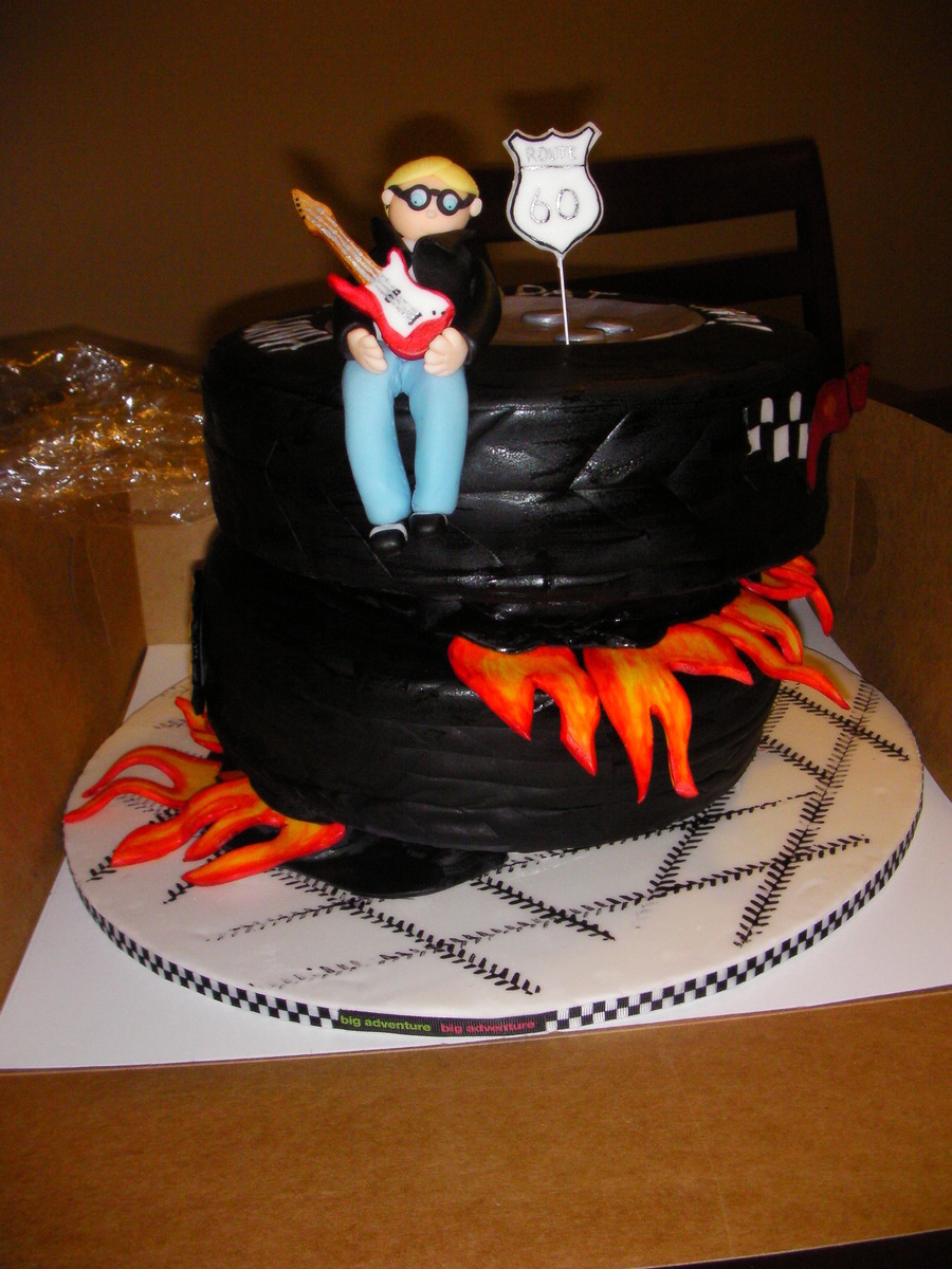 Tire Cake - CakeCentral.com