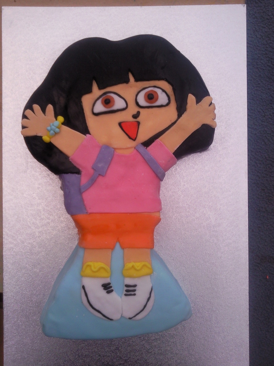 Dora The Explorer Cake - CakeCentral.com