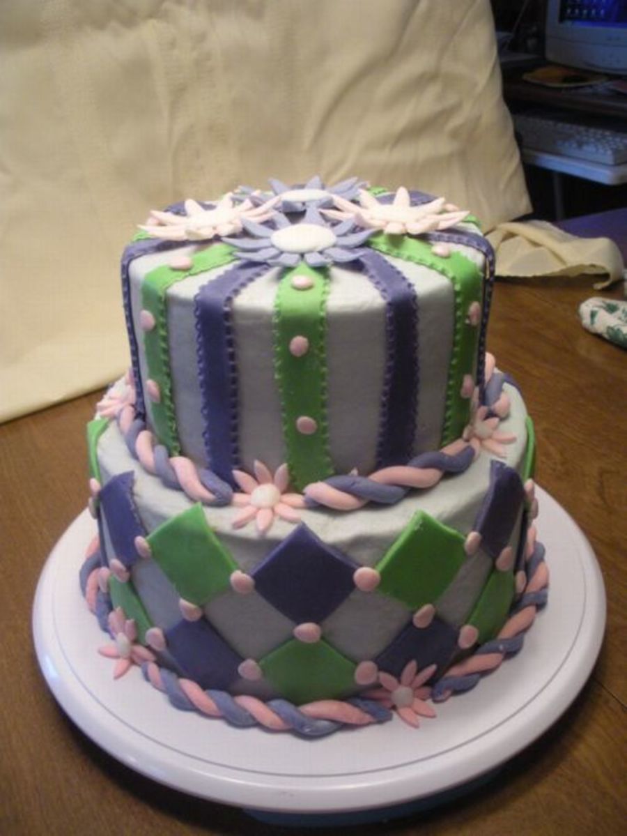 Sarah's Birthday Cake - CakeCentral.com