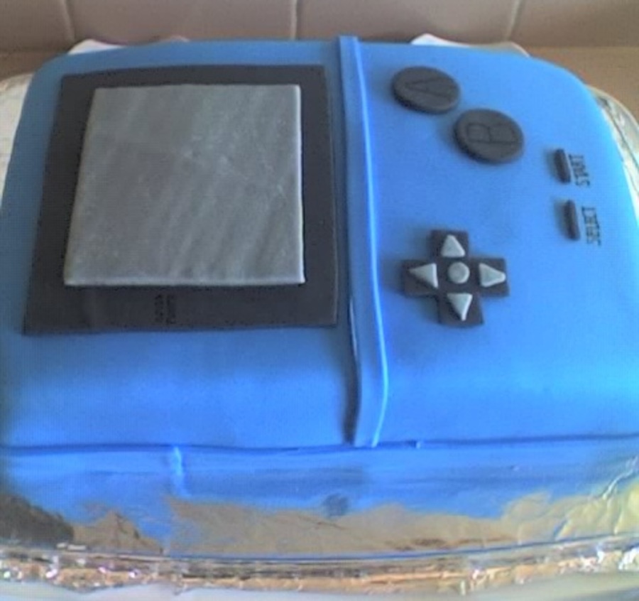 Gameboy Cake - CakeCentral.com