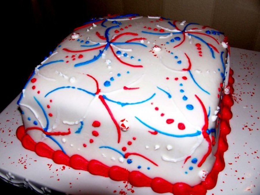 Firecracker Cake - CakeCentral.com